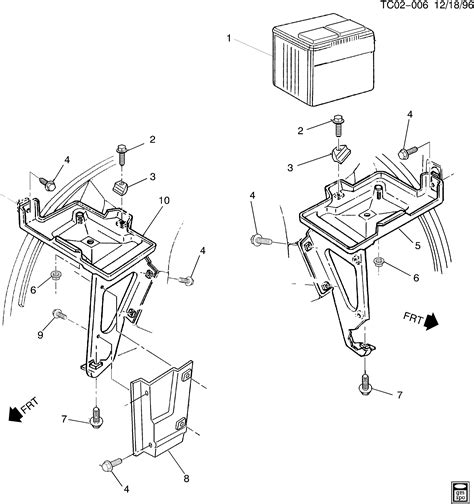 C1500 Suburban 2wd Battery Mounting Chevrolet Epc Online