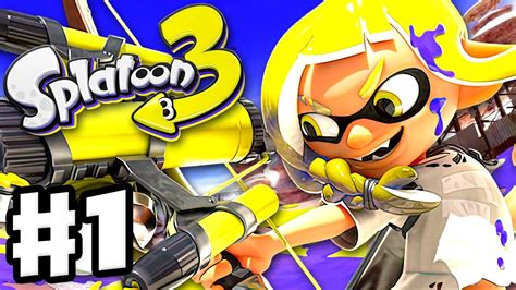 Splatoon 3 Gameplay Walkthrough Part 1 Turf War Multiplayer Story