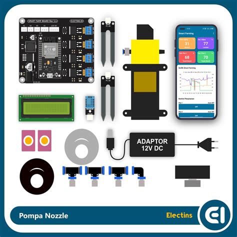 Jual IoT Kit Smart Farming 1 4 Kit IoT Pertanian Cerdas Mini Pump
