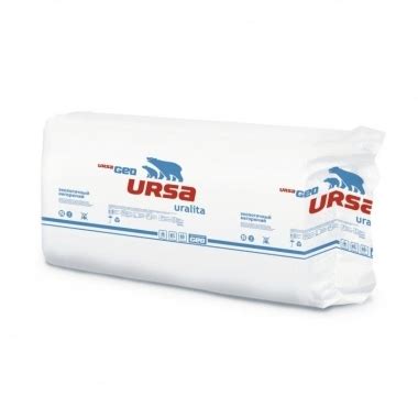 Минеральная вата утеплитель URSA GEO П-15 (Урса Гео) 100 мм, 9 м.кв ...