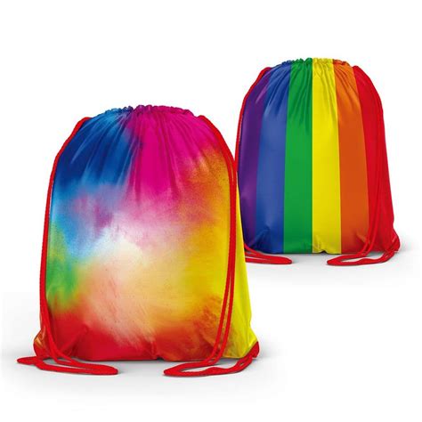 Rainbow Drawstring Bag