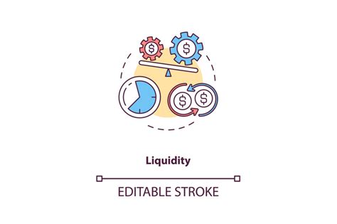 Liquidity Concept Icon By Bsd Studio TheHungryJPEG