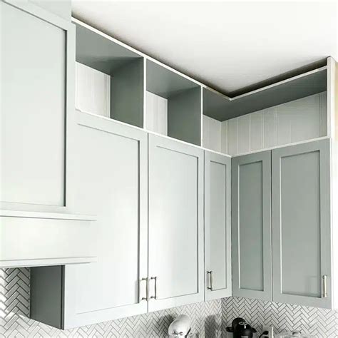 Building Cubbies Above Kitchen Cabinets