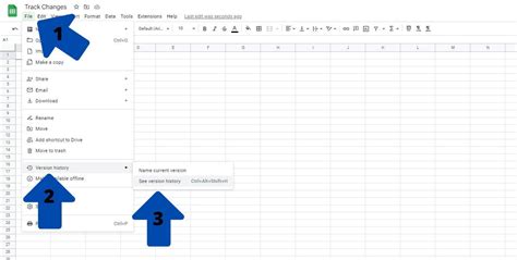 How To Track Changes In Google Sheets With Email Notifications And Version History