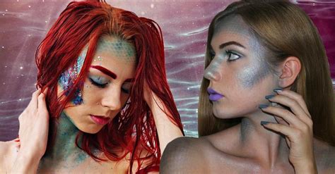 17 Mermaid Makeup Ideas Guaranteed To Make A Splash On Halloween