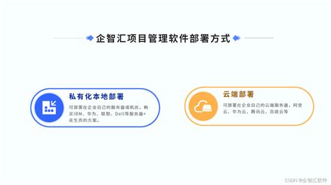 支持私有部署和云端部署的项目管理软件企业管理部署 Csdn博客