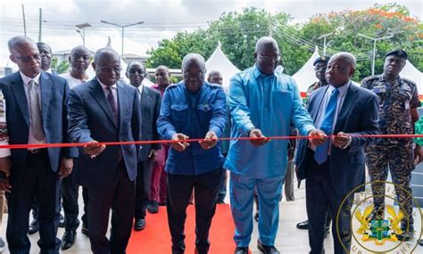 President Akufo Addo Commissions National Vaccine Institute Ministry