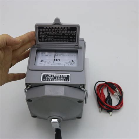 Zc V Insulation Megohm Tester Resistance Me Grandado