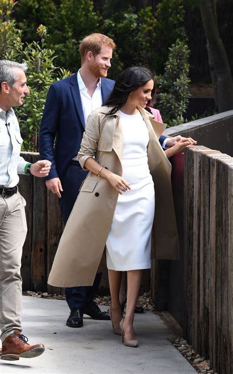 Meghan Markle Wears Martin Grant Dress At Bondi Beach During Royal Tour