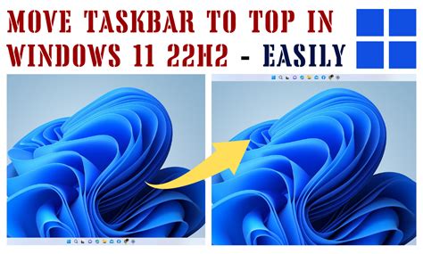 How To Move Taskbar To The Top In Windows 11 22h2 Desktop Laptop Pcs