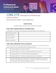 CMN 279 Online ELM 5 Cover Page Form F2022 1 Docx CMN 279