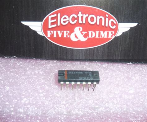 74ls14n Texas Instruments Inverter Ls Series 6 Func 1 Input Ttl