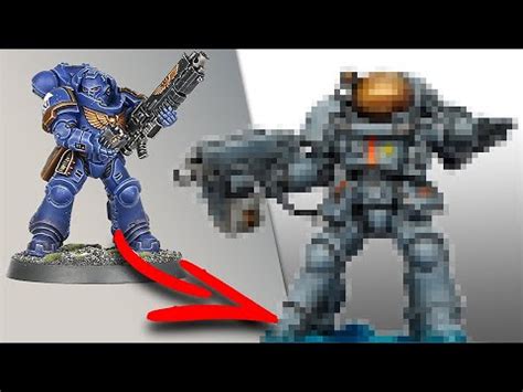 Kitbashing A CUSTOM SPACE MARINE Chapter Cyclopean Guard Marine Of