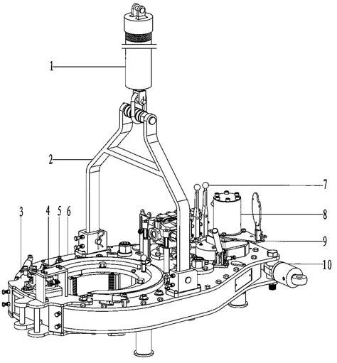 API 7K KHT13625 Teda Hydraulic Casing Power Tong The Catching Size From 2 3 8 To 13 5 8 For