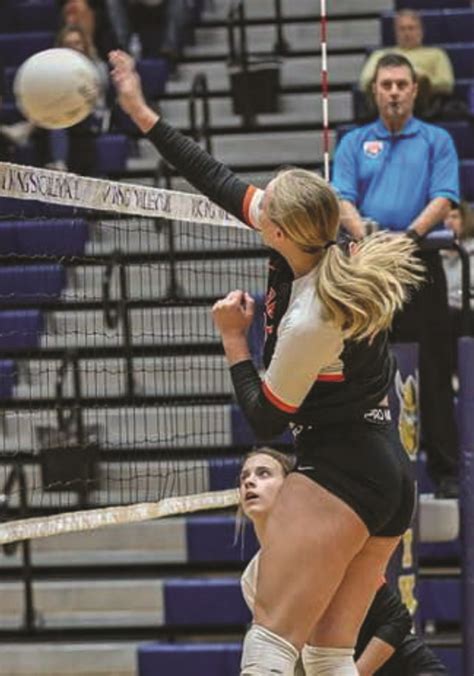 Reagan Knocks Davie Volleyball Out Of Tourney Davie County Enterprise