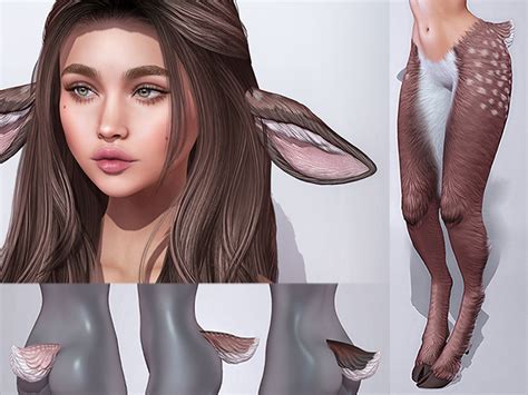Second Life Marketplace Nara Ears Tail Legs By Sweet Thing Demos
