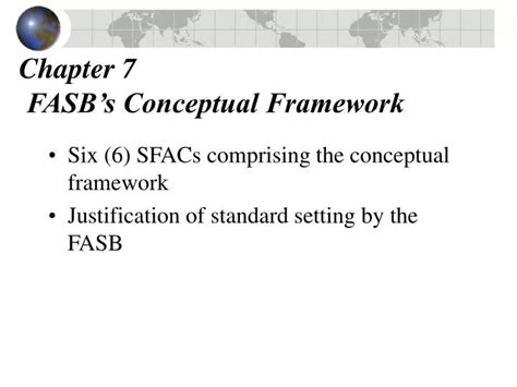 PPT Chapter 7 FASBs Conceptual Framework PowerPoint Presentation