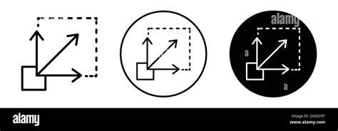 Scalability Icon Vector Logo Set Collection For Web App Ui Stock Vector Image And Art Alamy