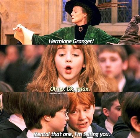 Hermione Granger And The Sorting Hat Always Harry Potter Harry