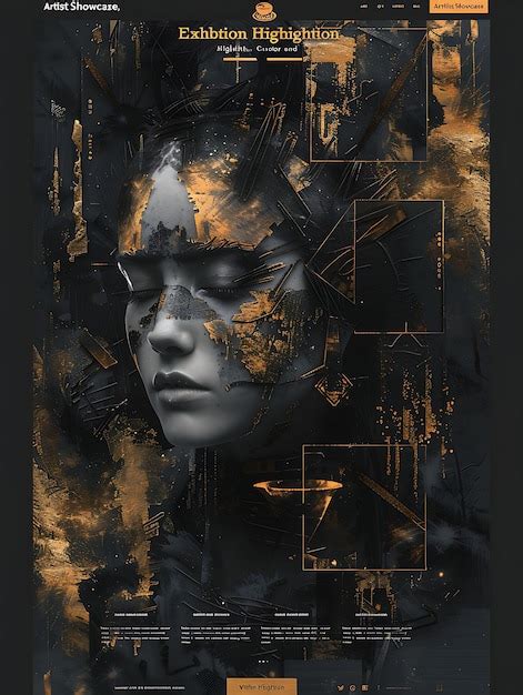 Asymmetrical Layout Web With Particle Background Effect Avan Autumn