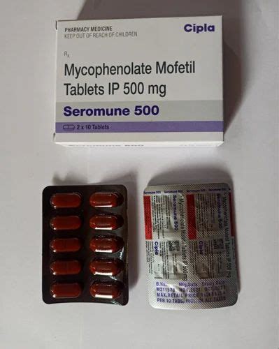 Mycophenolate Mofetil Tablets Ip 500mg At ₹ 590 Stripe Oncology Medicines In Nagpur Id