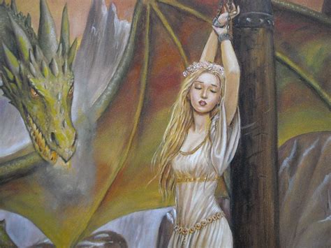 Dragon And Captive Detail Fantasy Art Fantasy Art Landscapes Art