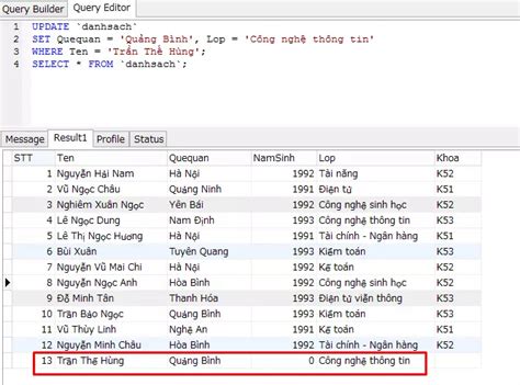 Thaovtp Tìm Hiểu Về Sql Và Một Số Câu Lệnh Sql Cơ Bản
