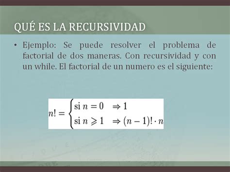 Java Curso Avanzado Recursividad En Java