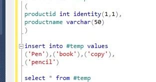 Microsoft Business Intelligence Using Temp Table In SSIS Package