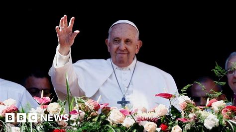 Pope Francis Easter Mass Brings Comfort To The Public After The Pope