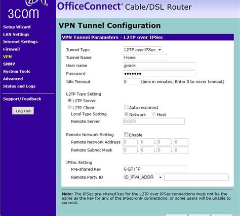 Solved Need Help Connecting Vista Vpn Client To 3com Officeconnect