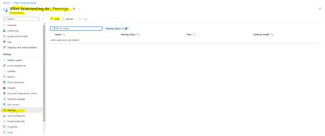 vnet peering between different azure active directory tenants