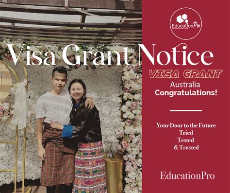 Congratulations Ms Sangay Educationpro Group Pty Ltd