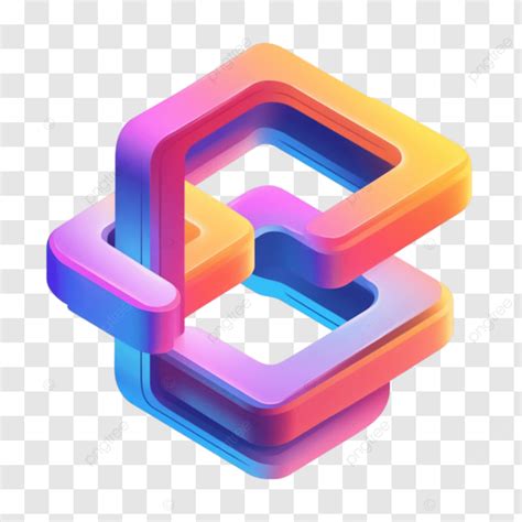 3d Isometric Interlocking Shapes Concept 3d Isometric Interlocking