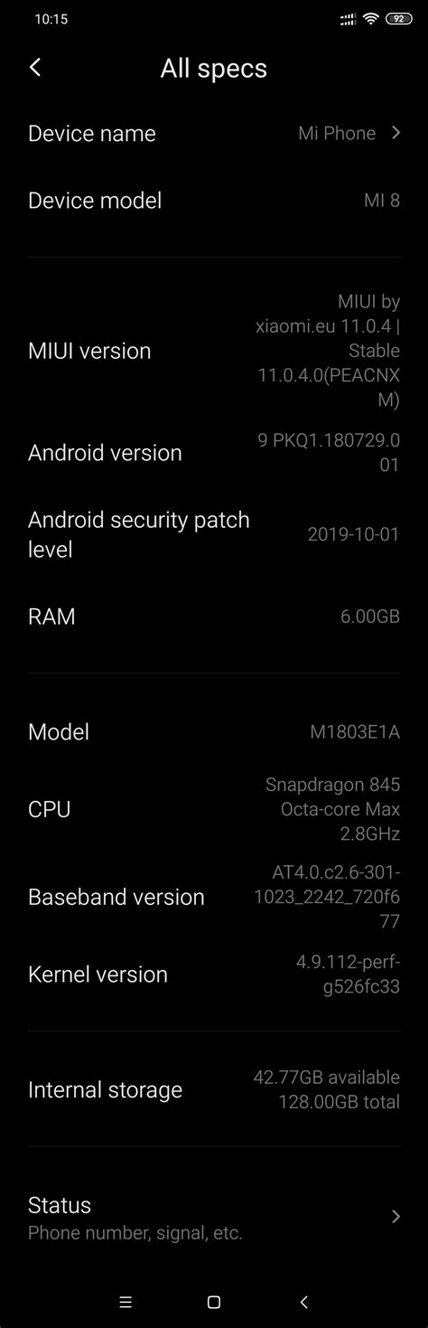 Invalid Mi 9T Pro Screen Rotation And Proximity Sensor Unofficial