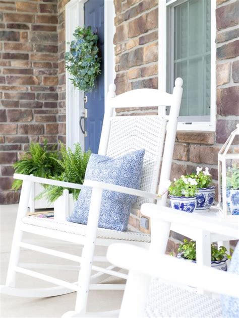 Spring Front Porch Refresh On Sutton Place