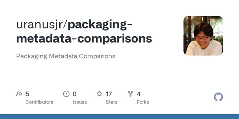 GitHub Uranusjr Packaging Metadata Comparisons Packaging Metadata Comparions