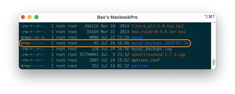Backup To N B Database Tr N Directadmin V I Custombuild