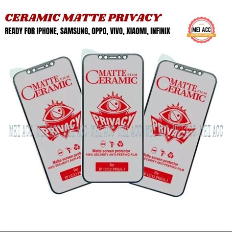 Jual Ceramics Anti Spy Tempered Glass Realme C C C C C C C C C C Y C C S