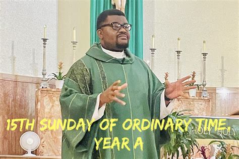 Th Sunday Of Ordinary Time Year A