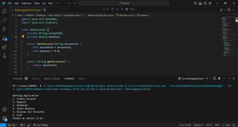 Nisha Ali Arain On Linkedin Codealpha Internship Javaprograming