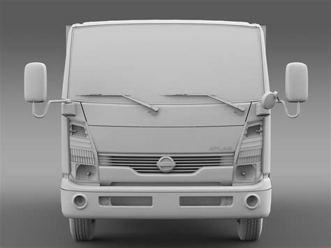 Nissan Atlas Chassi Tipper 2015 3d 모델 129 Obj 3ds C4d Fbx Lwo Max Ma Xsi Free3d