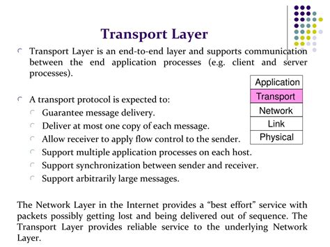 Ppt Tcp In Transport Layer Key Concepts And Protocols Powerpoint