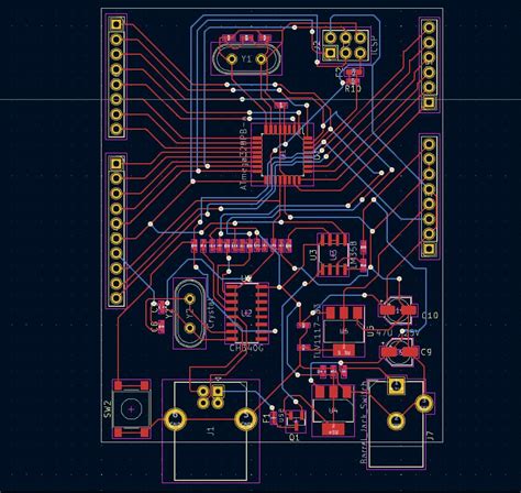 Yashwant Kushwaha On Linkedin Arduino Pcb Layout And Schematic Diagram