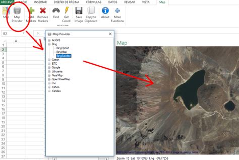 ZC Convert UTM Coordinates To Geographic Coordinates And Display Them On A Map Within Excel