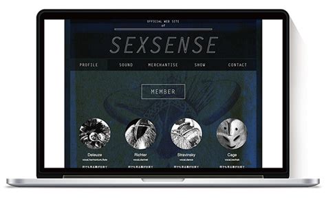 Official Web Site Of SEXSENSE On Behance