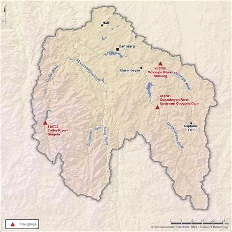 Nwa 2019 Canberra Region Description Geographic Information