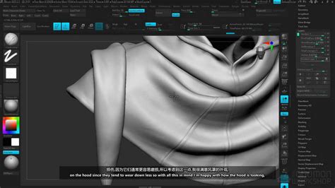 Cgalonecg中文国语学习 Gnomon学院 Erika Lochs 国语 Mdzbrushsubstance为游戏创造逼真的