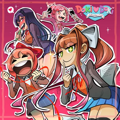 Doki Doki Literature Club By Pure1water On Deviantart