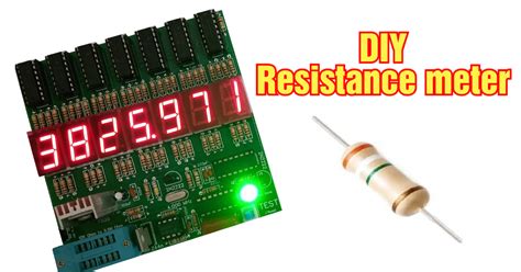 Resistance Meter Without Microcontroller ~ Mousa Simple Projects